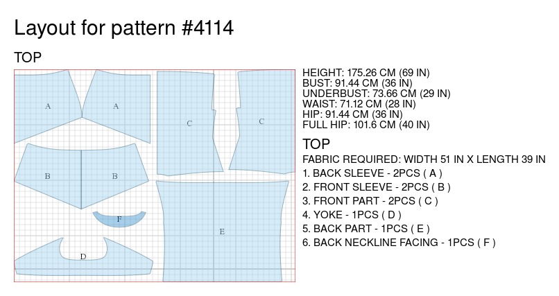 Jacket With Bell Sleeves - Sewing Pattern #4114. Made-to-measure sewing ...