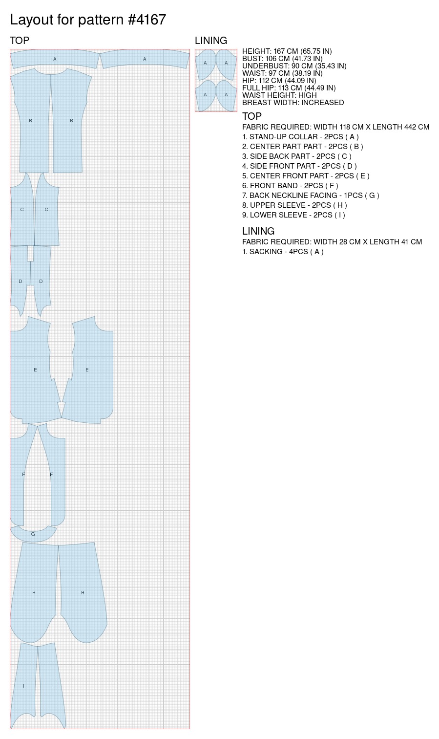 Jacket In Military Style - Sewing Pattern #4167. Made-to-measure sewing ...
