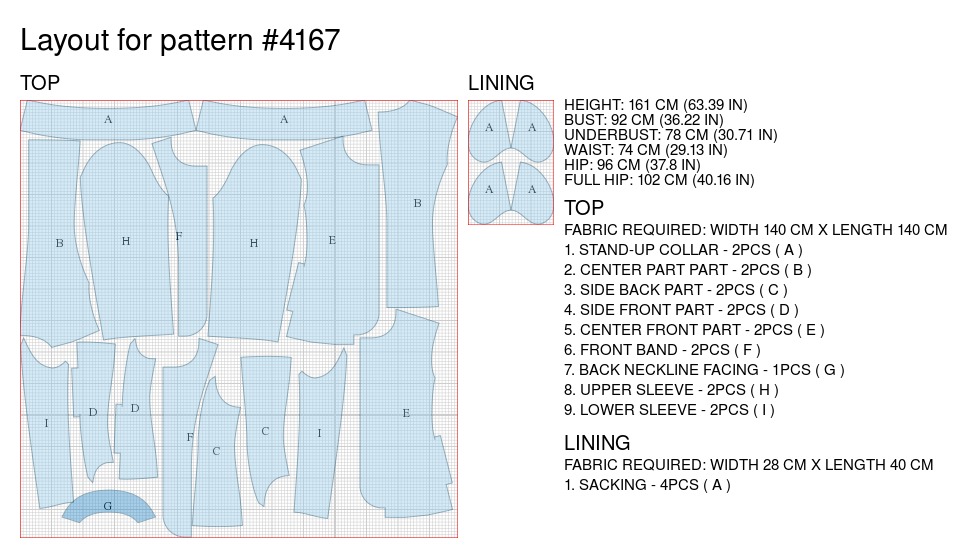 Jacket In Military Style - Sewing Pattern #4167. Made-to-measure sewing ...
