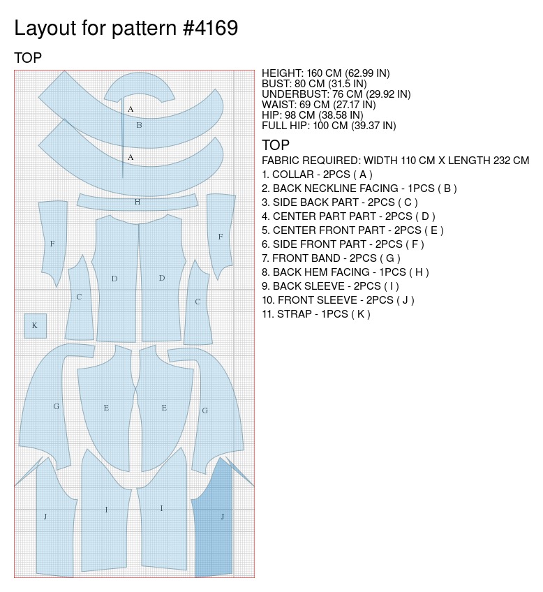 Short Coat With A Bow - Sewing Pattern #4169. Made-to-measure sewing ...