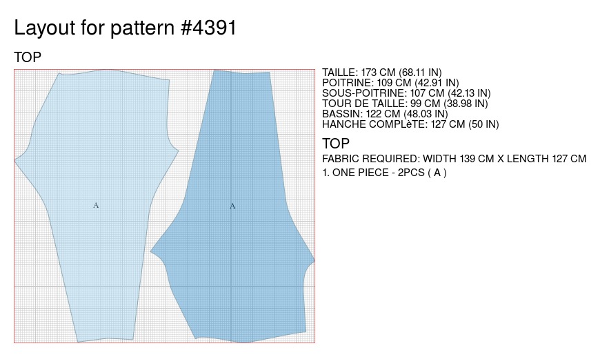 One-Seam Leggings - Sewing Pattern #4391. Made-to-measure sewing ...