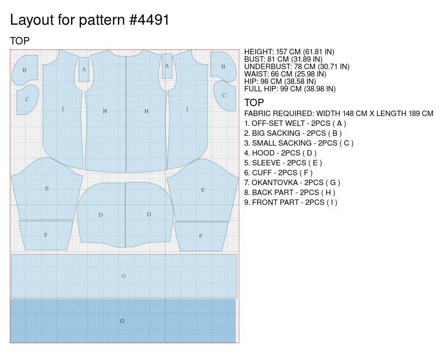 Dress-Cape - Sewing Pattern #4491. Made-to-measure sewing pattern from ...