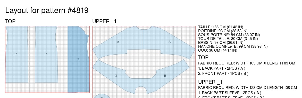Dress With Lace Sleeves - Sewing Pattern #4819. Made-to-measure sewing ...