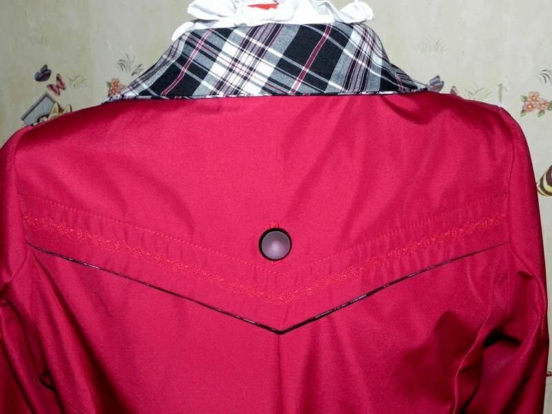 Raincoat - Sewing Pattern #4176. Made-to-measure sewing pattern from ...