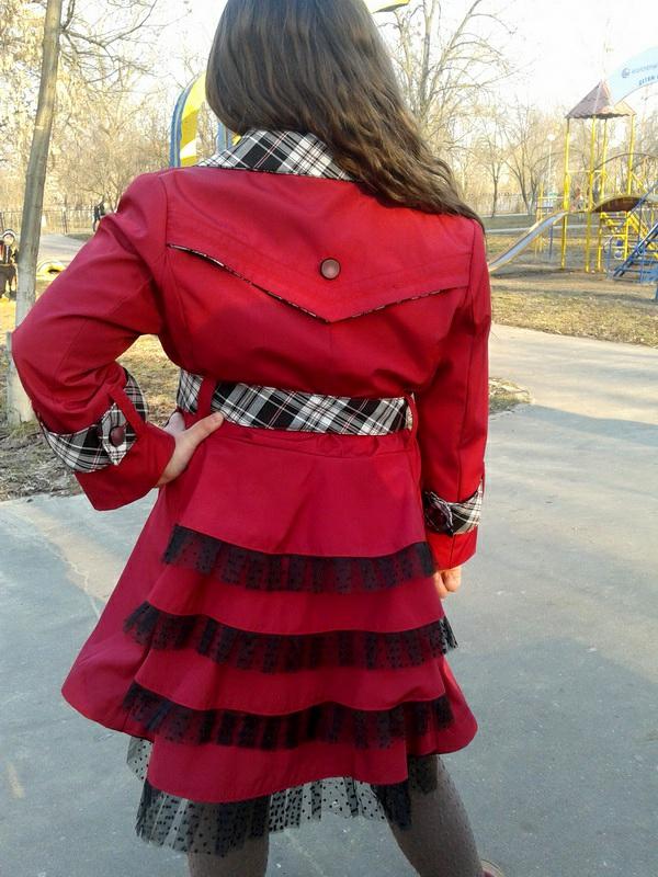 Raincoat - Sewing Pattern #4176. Made-to-measure sewing pattern from ...