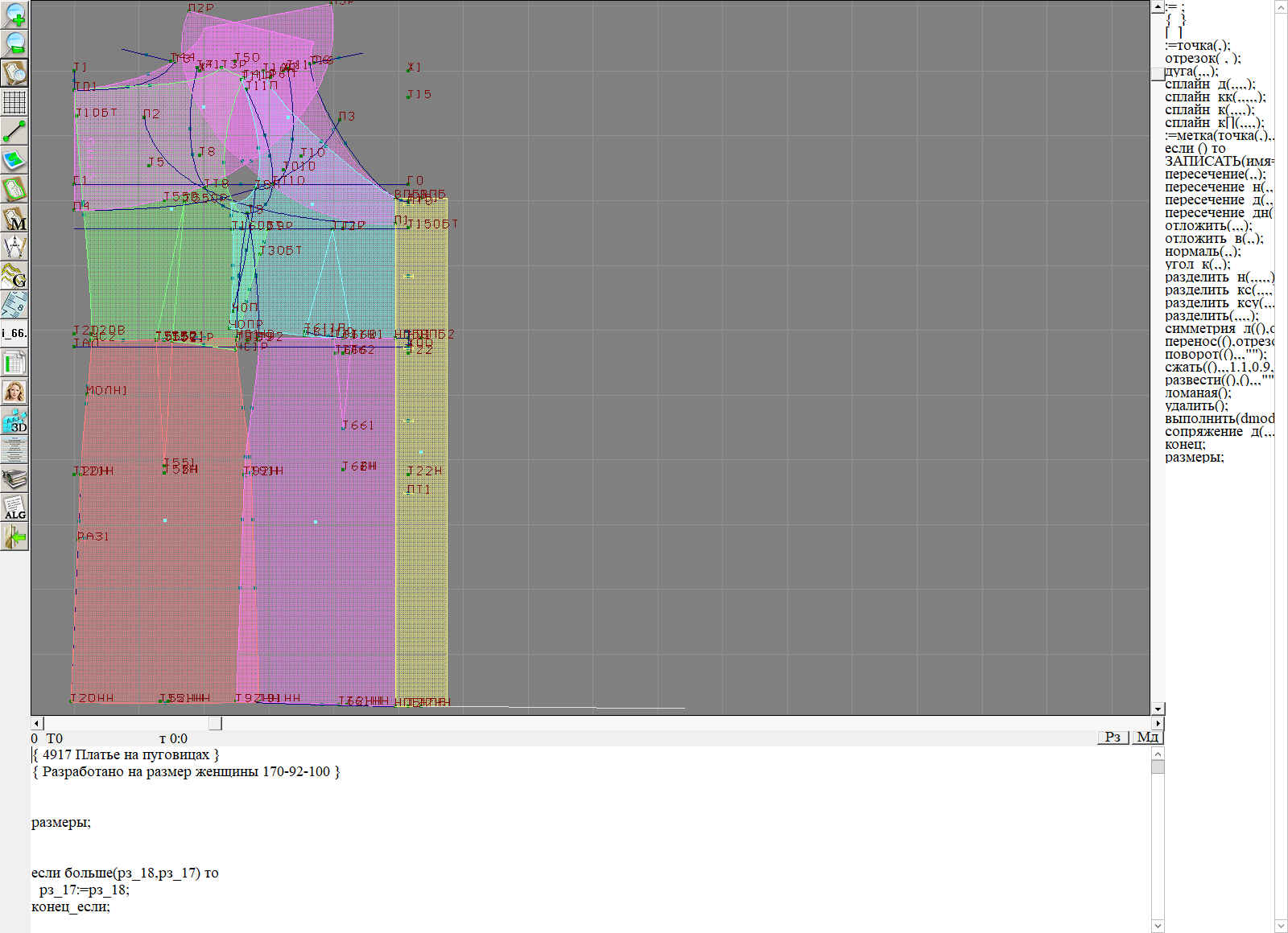 Dress With Cape - Sewing Pattern #4917. Made-to-measure sewing pattern ...