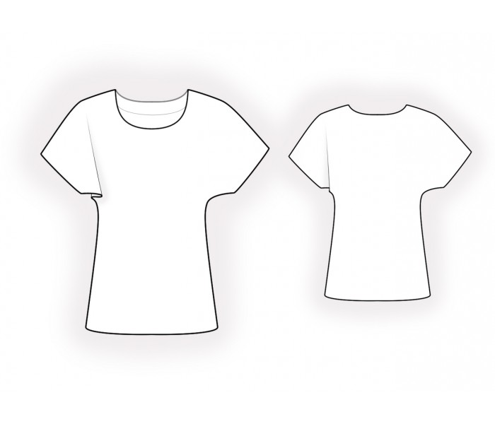 Silk Blouse - Sewing Pattern #2129. Made-to-measure sewing pattern from ...