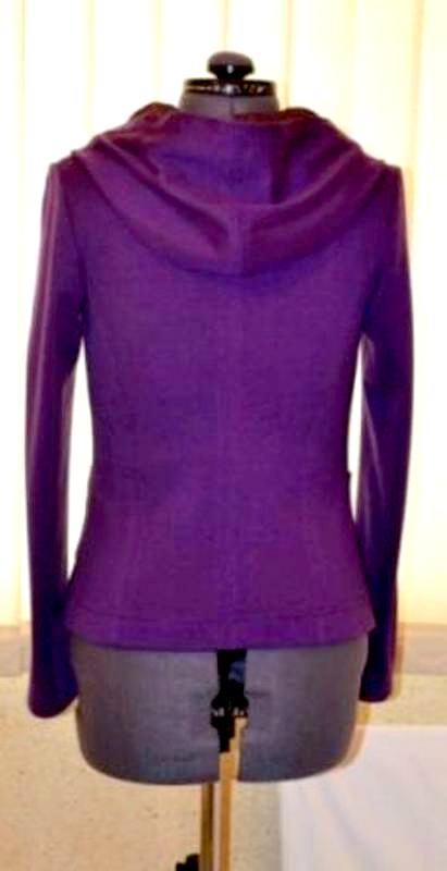 Jacket From Knit Fabric - Sewing Pattern #5912. Made-to-measure sewing ...