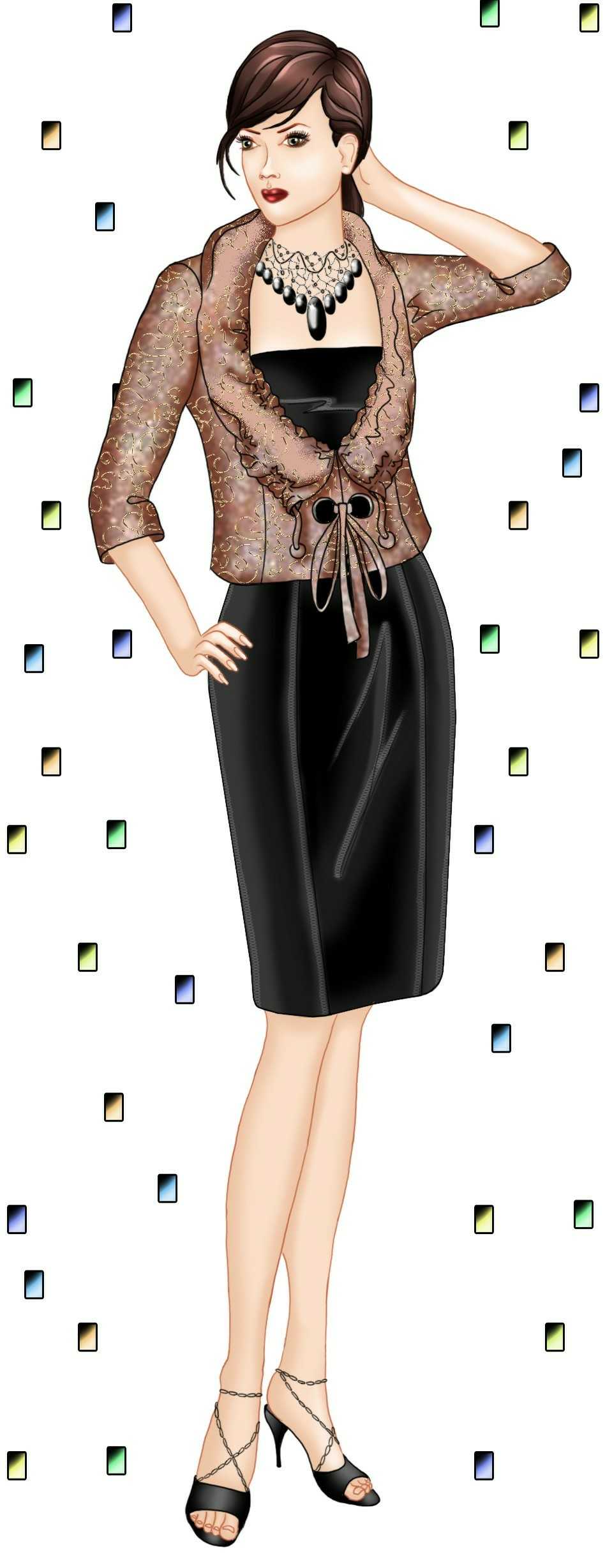 Jacket With Gathered Collar - Sewing Pattern #5599. Made-to-measure ...