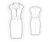 Dress With Zipper Closure - Sewing Pattern #4710. Made-to-measure ...