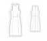 Sleeveless Dress - Sewing Pattern #2466. Made-to-measure sewing pattern ...